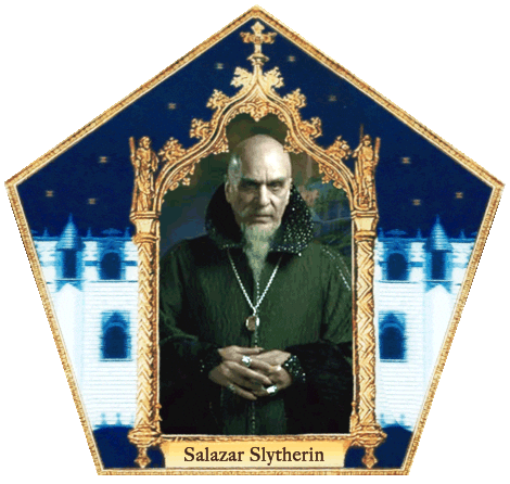 Salazar Slytherin Chocolate Frog Card Doodle - Custom Doodle for Google