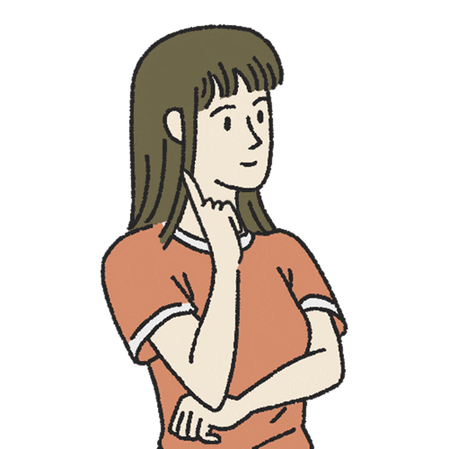 Adorable Home Female Avatar Thinking Game Doodle - Custom Doodle for Google