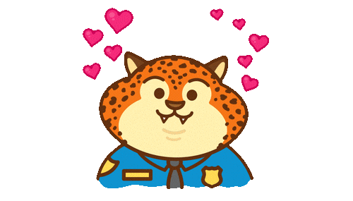 Cute Officer Clawhauser Doodle - Custom Doodle for Google