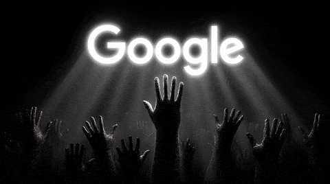 Hands Reaching Google Logo Doodle - Custom Doodle for Google