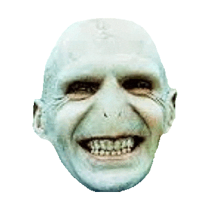 Harry Potter Smiling Voldemort Doodle - Custom Doodle for Google
