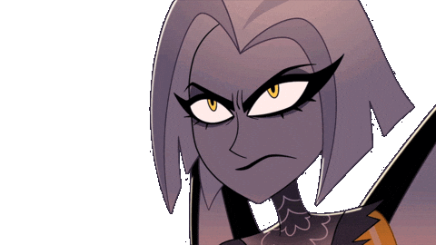 Lute Hazbin Hotel Angry Face Doodle - Custom Doodle for Google